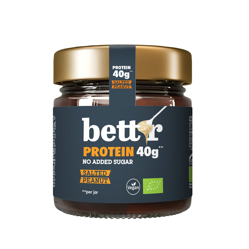 BIO Protein Spread with Salted Peanut, No Added Sugar – bettrfood