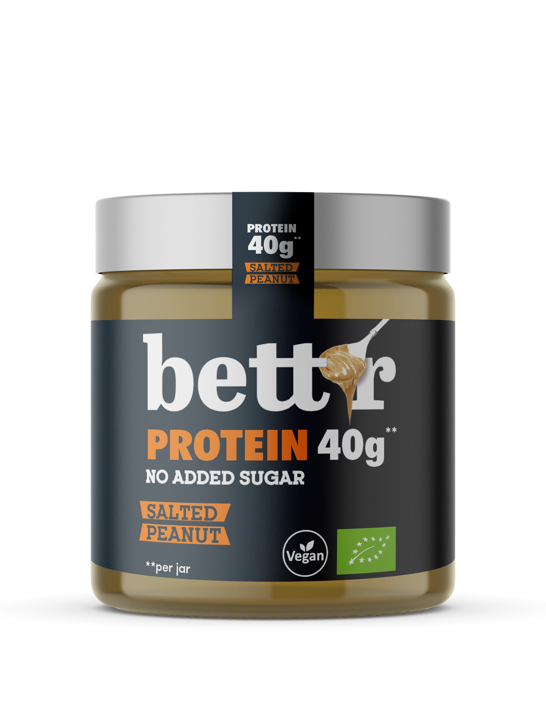 BIO Protein Spread with Salted Peanut, No Added Sugar – bettrfood